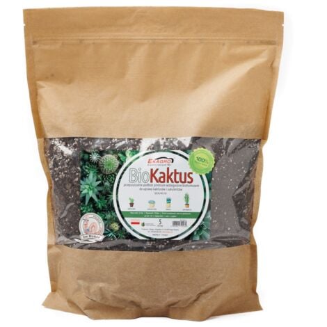 Substrat Premium pour Cactus et Plantes Succulentes 5L - Enrichi en ...