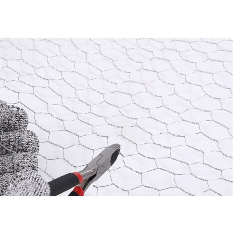 Vtizikl Set 3pz Rete Metallica Zincata Maglia Esagonale 1x3mt ...