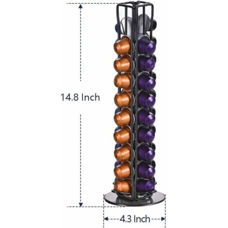 Support Capsule Nespresso, Porte Dosette Capsules Nespresso Café ...