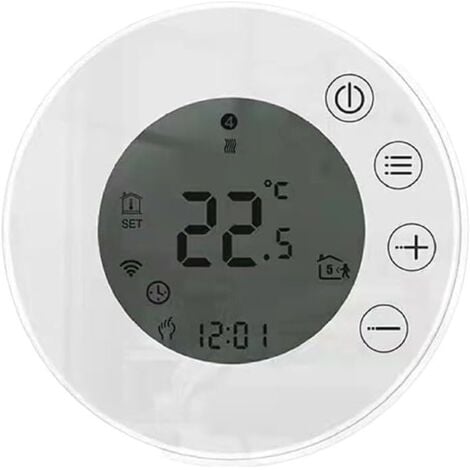 Thermostat intelligent WiFi pour chauffage au sol électrique Tuya （16A）--Contrôleur de ...