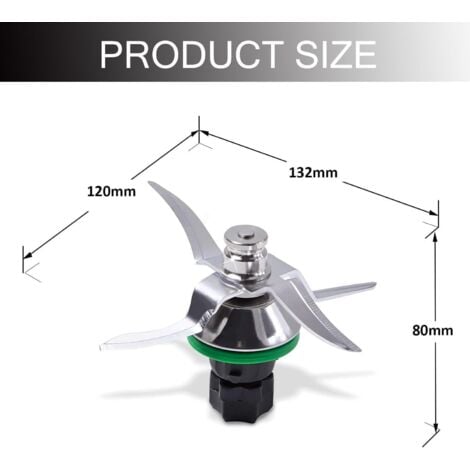 Couteau Thermomix TM5, Lame pour Robot Thermomix Vorwerk TM5, Pièce Détachée et Accessoire de ...