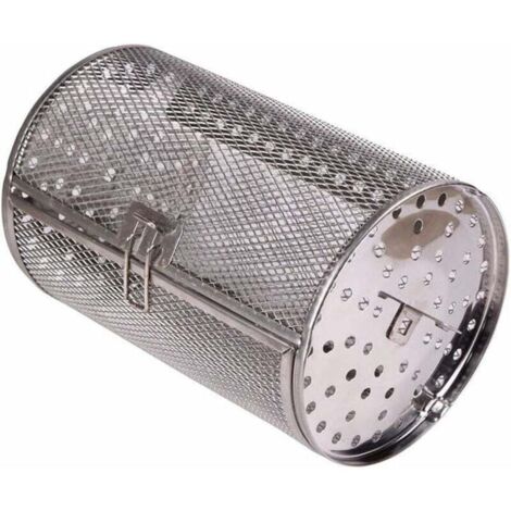Four Cage,Inoxydable 360° Rotary Roast Basket,Paniers De Cuisson pour ...