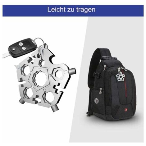 Snowflake Multitool Gifts for Men 23 en 1 Multi Tool Accessoires en ...