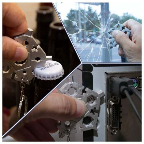 Snowflake Multitool Gifts for Men 23 en 1 Multi Tool Accessoires en ...