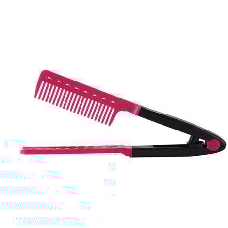 Peigne de coiffure, peigne en forme de disque, peigne de style V-clip ...