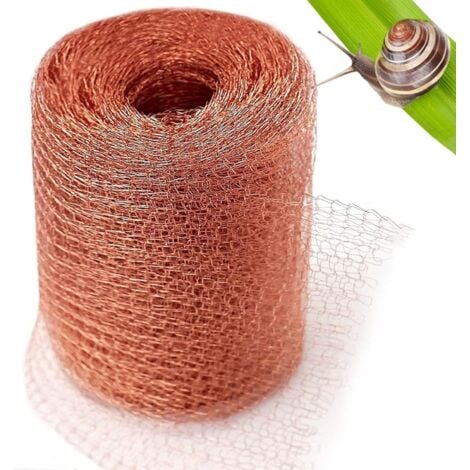 10 Mètres Filet Cuivre Anti Limaces et Escargots,Anti Rongeur de Haute ...