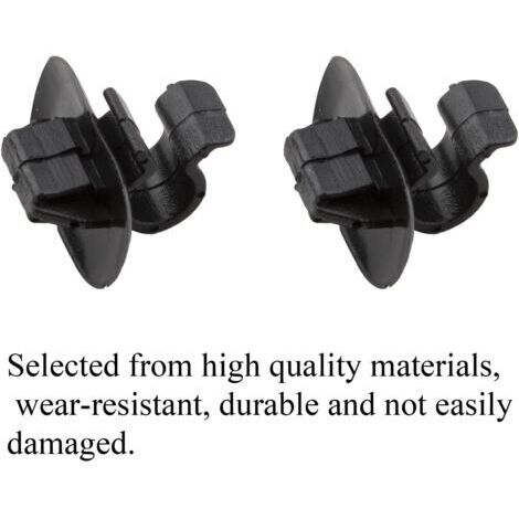 LaBlanc - 100pcs Hood Bonnet Rod Support Prop Clip Stay Clamp Holder ...