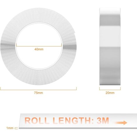 Double Face Extra Fort, Scotch Transparent Double Face, Nano-Ruban ...