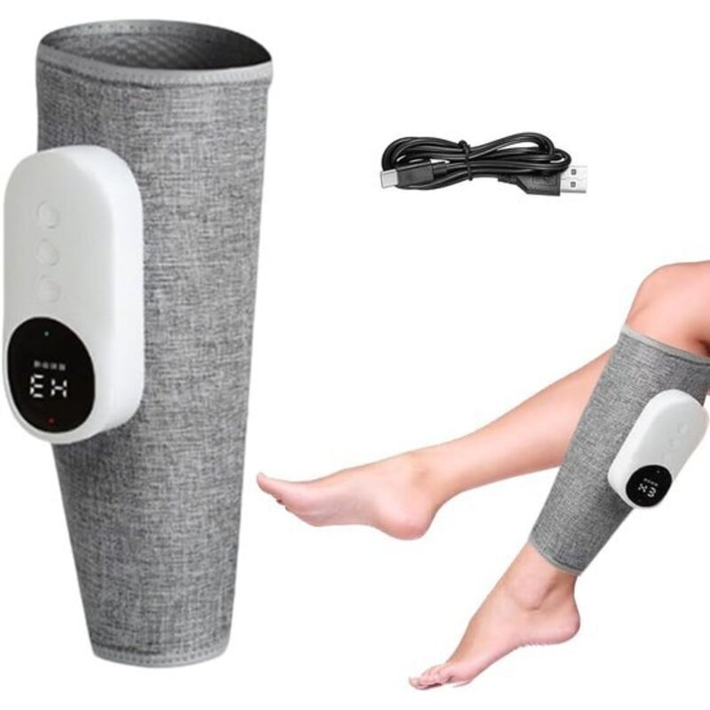 Appareil de massage des mollets 3 en 1 sans fil avec pression thermique ...