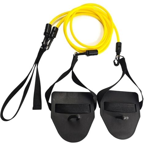 Entraîneur de natation à terre avec palette, cordon de résistance ...