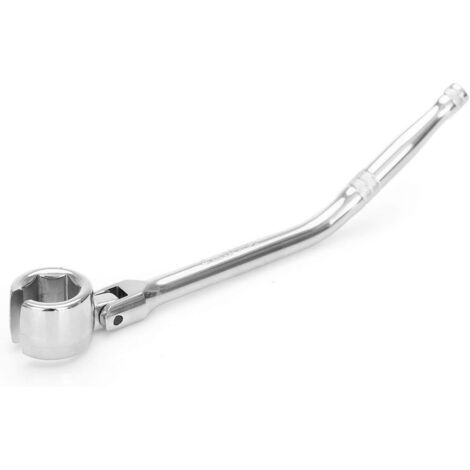 Clé à sonde lambda avec poignée profilée et tête flexible, acier chrome ...