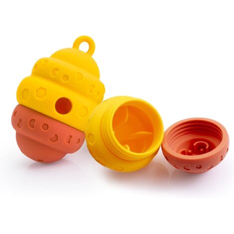 Jouet pour chiot, puzzle en silicone, mini distributeur de croquettes à ...