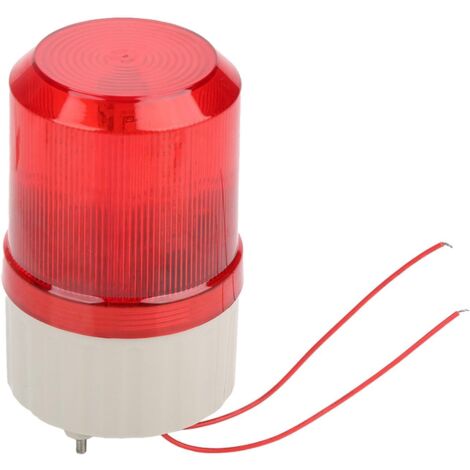 Feux d'avertissement LED rouges 220 V 2 A, alarme acoustique et optique ...