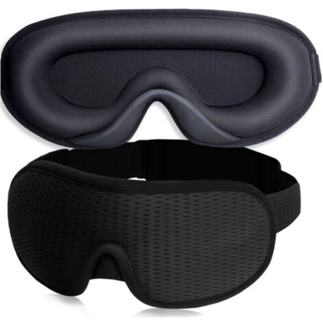 Masque de sommeil – Masque nuit & Cache yeux nuit haut de gamme, masque ...