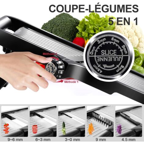 Mandoline Cuisine, Mandoline de Cuisine Multifonction Faire des ...
