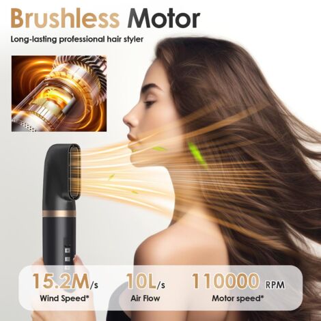 Seche cheveux et brosse coiffante 5 en 1 pour brushing volumineux ...