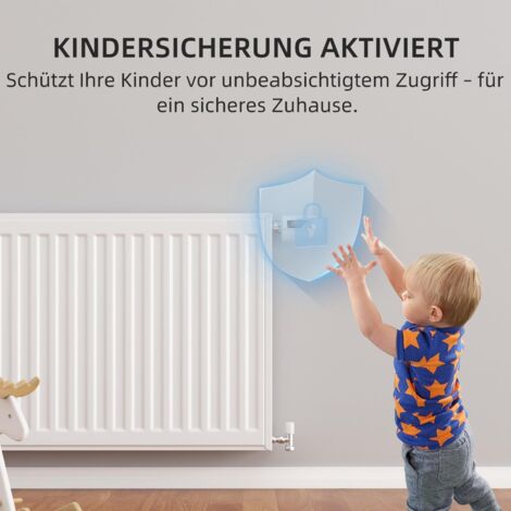 Thermostat de radiateur Zigbee TRV (lot de 2) – Vanne de chauffage ...