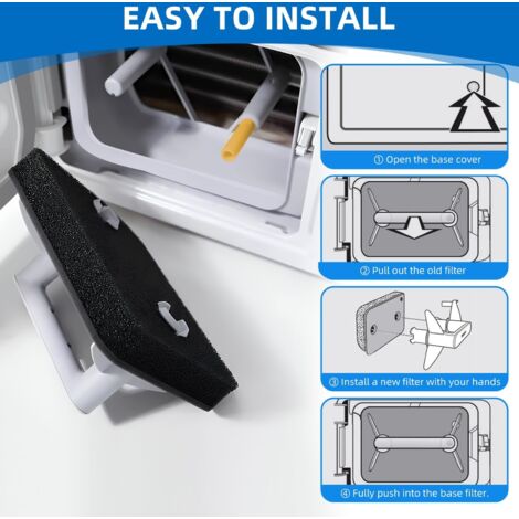 10 Filtres adapté au sèche-linge Miele 9499230 Sèche-linge à pompe à ...