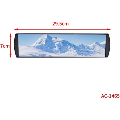 Rétroviseur de voiture HD extra large vision rétroviseur de voiture ...