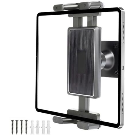Support Tablette Mural, Support iPad Bureau, Mural iPad Aluminium ...
