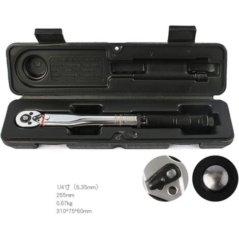 Clé dynamométrique numérique, 1/4 5-25N Réparation automobile TIRE ...