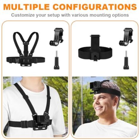 Kit d'accessoires de Sangle de Poitrine, Compris Fixation Bandeau y ...