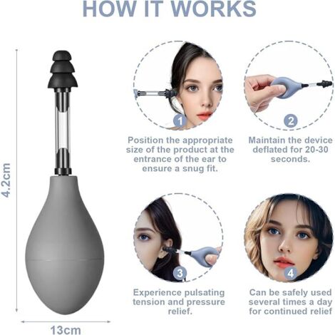 Dispositif Pression Auriculaire, Soulagement Pression Oreille, Appareil ...