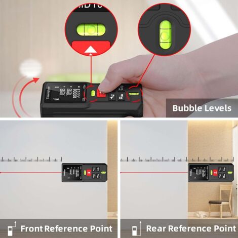 Laser Measure, 330ft/100m Digital Tape Measure for Room Layout, DIY ...