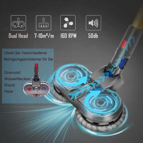 Brosse vadrouille électrique pour Dyson V11 V15 V10 lumière LED ...
