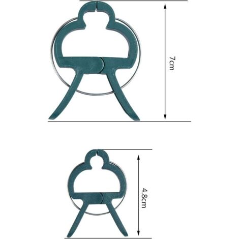 100Pcs Clips pour Plantes Clip Tuteur Pince Attache Tomate Pinces ...