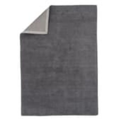 Tapis de salon en laine grise Aliora grand format pour chambre cosy ...