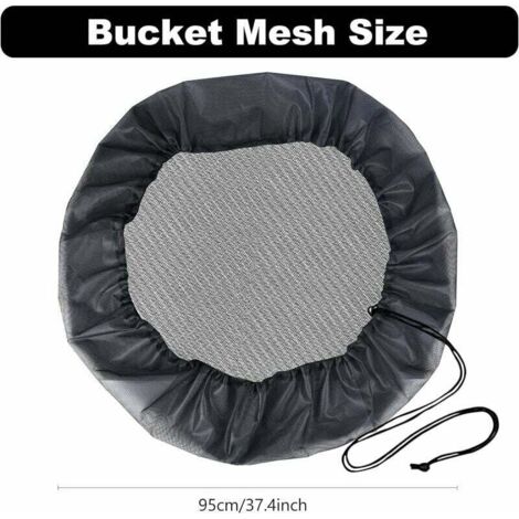 2 Pcs Filet pour Citerne de Pluie, Filet de Protection pour Tonneau de ...