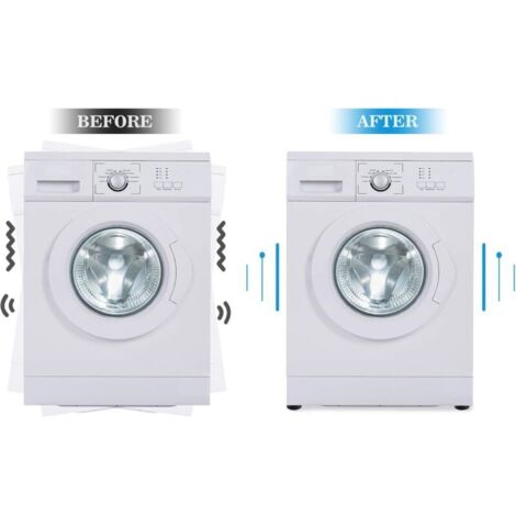 tapis anti vibration machine a laver 4 pièces anti vibration machine a ...