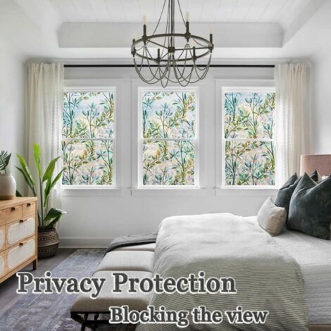 Film Fenetre Anti Regard - 44.5X200CM - Film Statique Vitre, Occultant ...