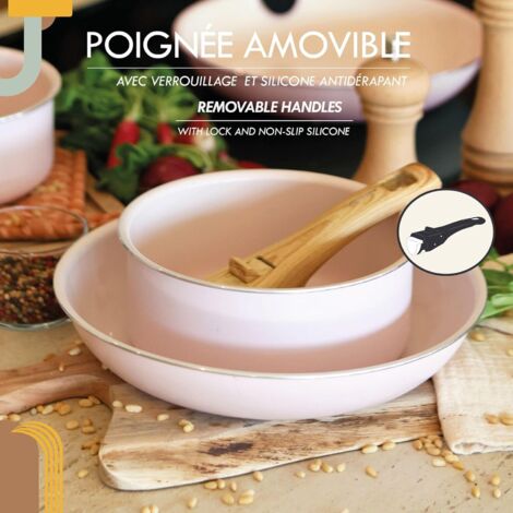 Batterie de Cuisine Amovible Empilable - Tous Feux Dont Induction ...