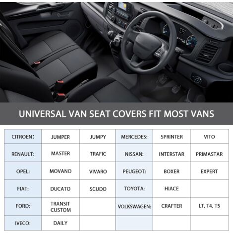 Housses de sieges universelles 3-Places, Housse Couverture Couvre ...