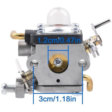 Kit carburateur pour taille-haie Husqvarna 122HD45, 122HD60, 522HD60S ...