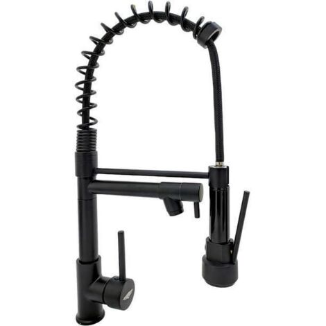 Robinet mitigeur d'évier de cuisine Gutstark Black Sink