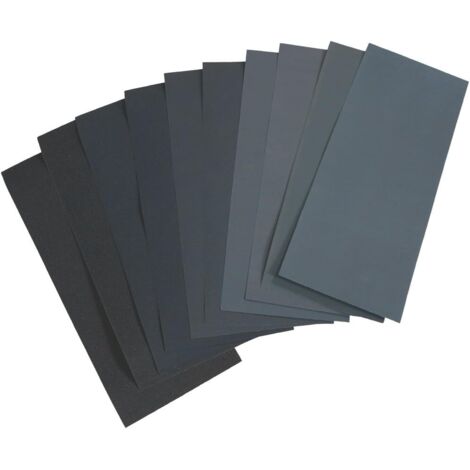 40 pezzi di carta vetrata abrasiva, grana extra fine 320/400/600/800 ...