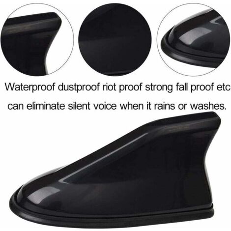 Antenna da tetto Qashqai da 2 pezzi, antenna universale in plastica a ...