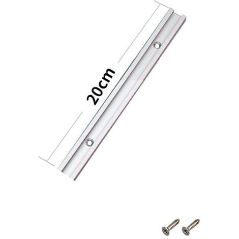 Riel en T de aluminio de 200 mm, ranura en T, riel de inglete con ...