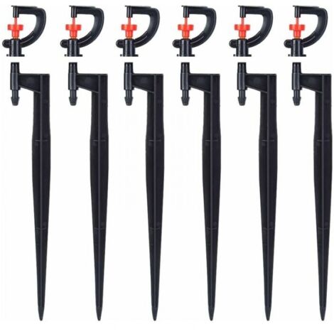 20 microaspersores de riego tipo G con rotación de 360 grados