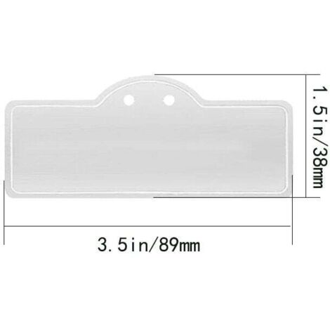 50 Letreros de jardín de aluminio, letreros para exteriores, letreros metálicos, etiquetas para ...