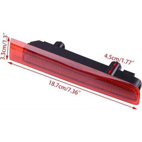 Tercera luz de freno trasera de alto nivel para Transporter T5 T6 ...