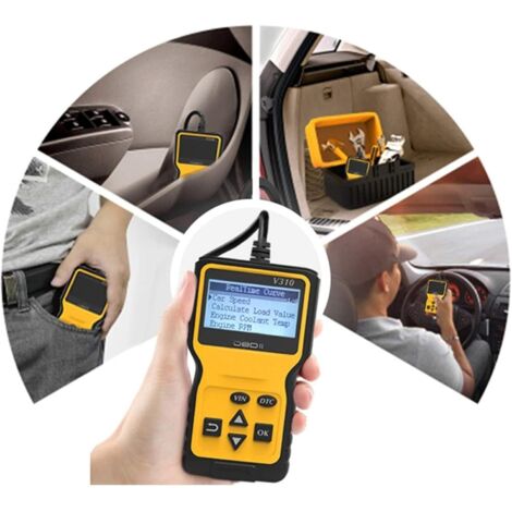 Outil de diagnostic auto lecteur de code defaut moteur OBD2 universel ...