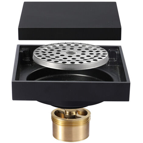 Siphon de Sol de Douche carré Invisible 100 x 100 mm avec Inserts de ...