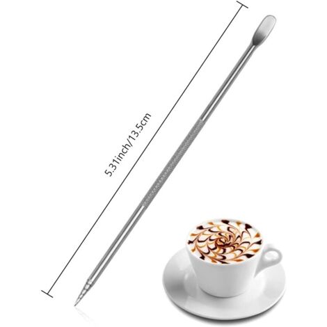 Stylo D'art de Café, Coffee Art Pen, Aiguille de Stylo D'art de Café ...
