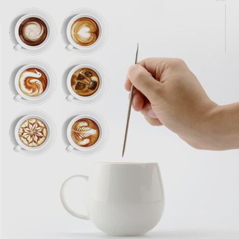 Stylo D'art de Café, Coffee Art Pen, Aiguille de Stylo D'art de Café ...
