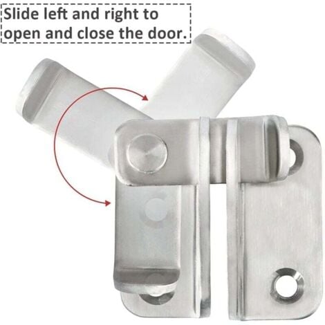 CHOYCLIT Schiebetürschloss, Vorhängeschloss, Haspe, Türriegel ...