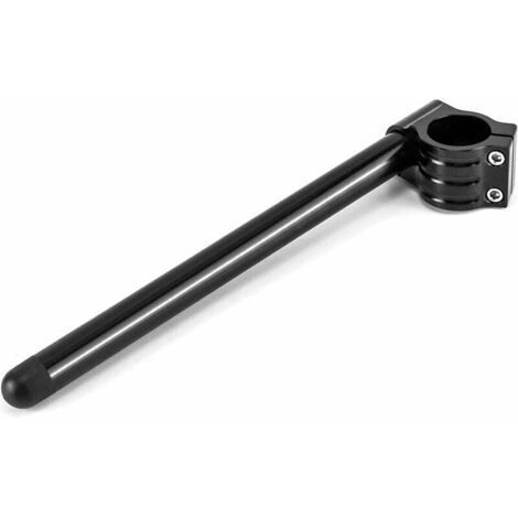 Halber Motorradlenker, für normale Universalmotorräder, Schwarz, 35 mm